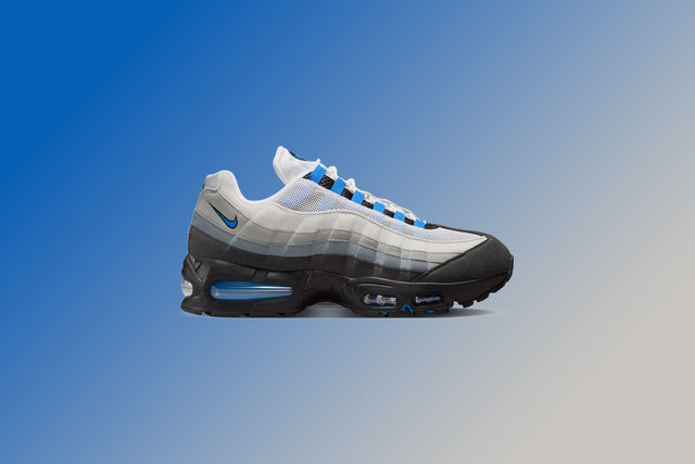 Air Max 95 Big Bubble 'Blue Spark' - White/Blue Spark/Neutral Grey ...