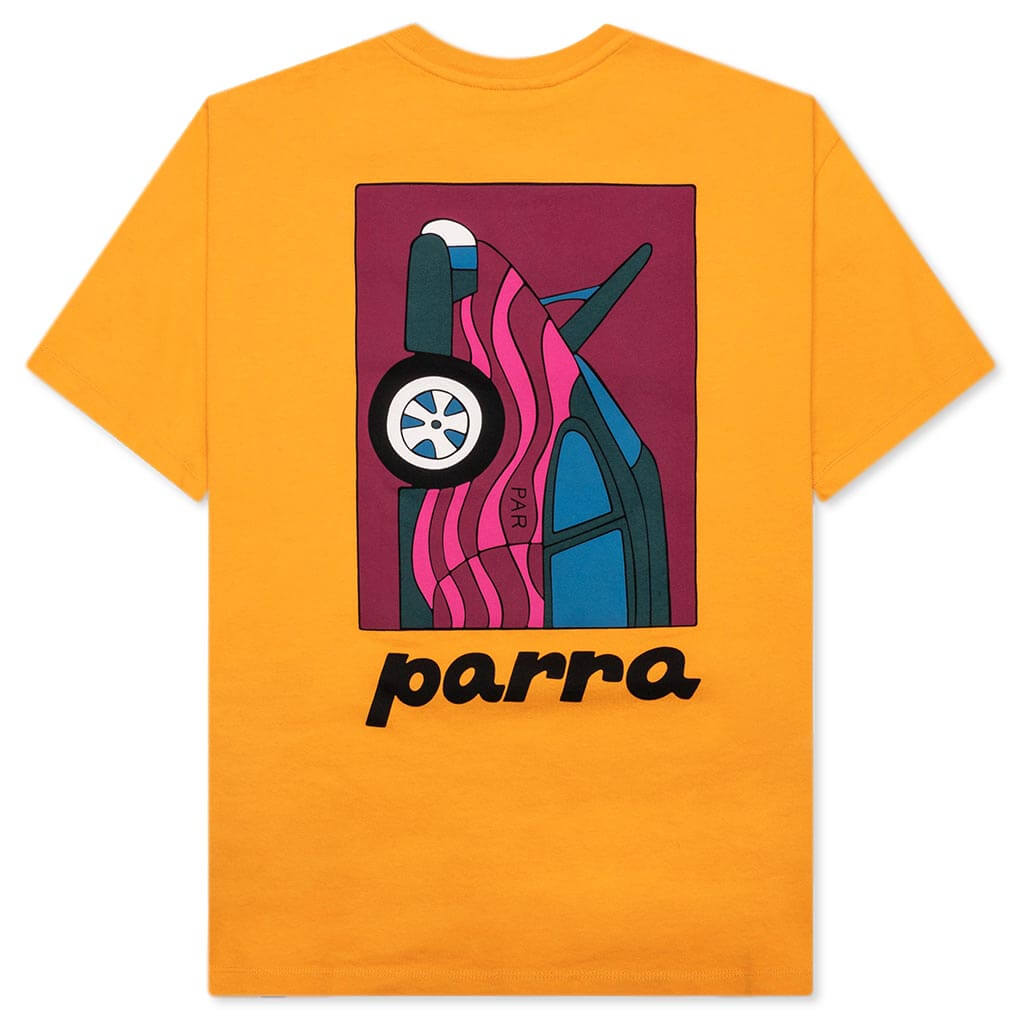 No Parking T-Shirt - Burned Yellow – Feature