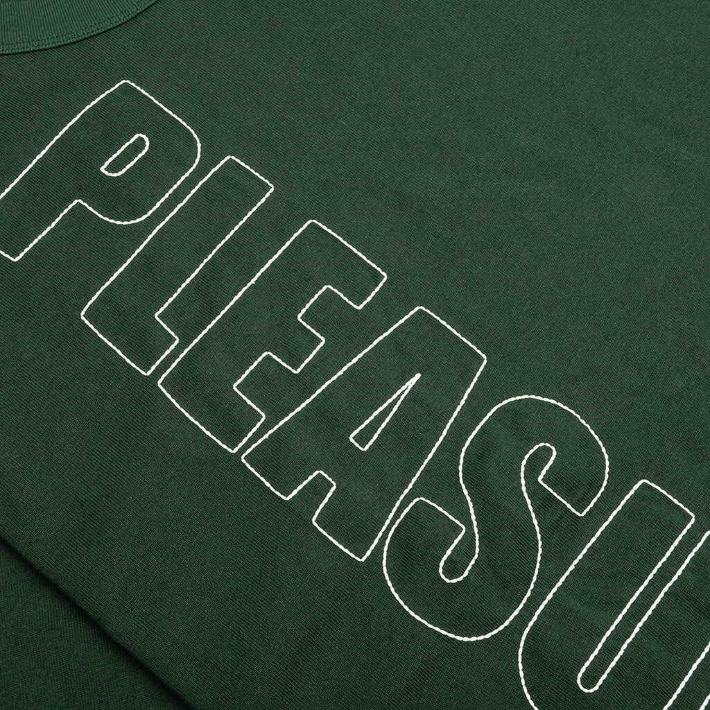 Outline Heavyweight T-Shirt - Forest Green – Feature