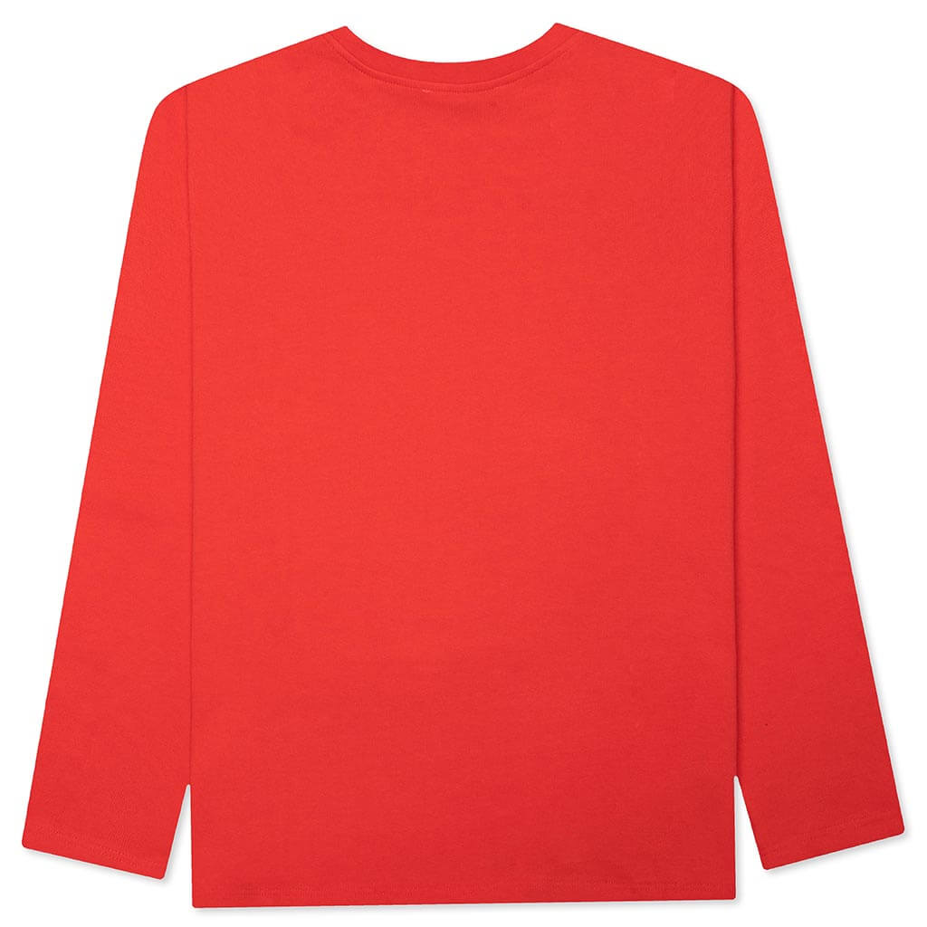 Oversized Planet L/S T-Shirt - Infrared – Feature