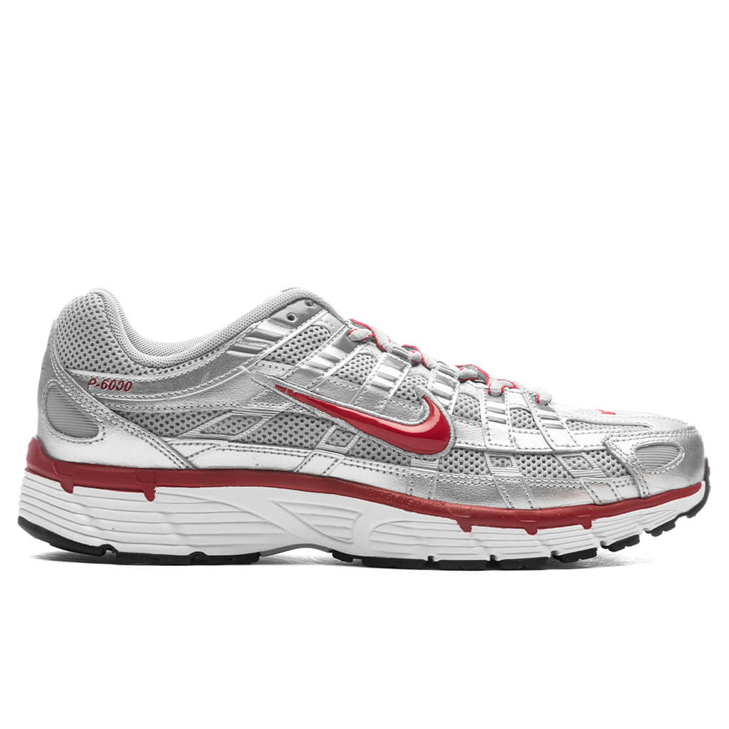 P-6000 - Metallic Silver/Gym Red/FLT Silver – Feature