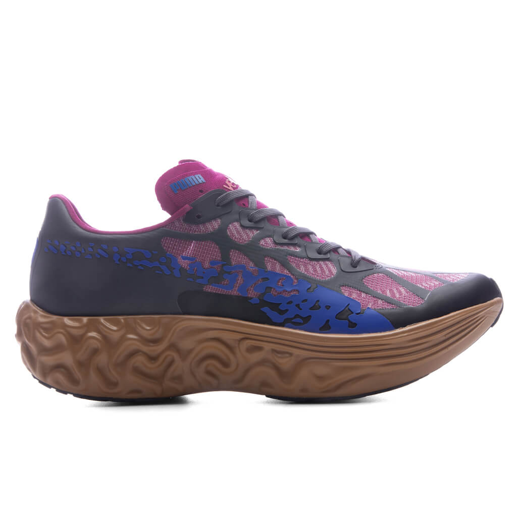 PUMA x Salehe Bembury Velum Nitro - Magenta Gleam/Dusky Gray – Feature