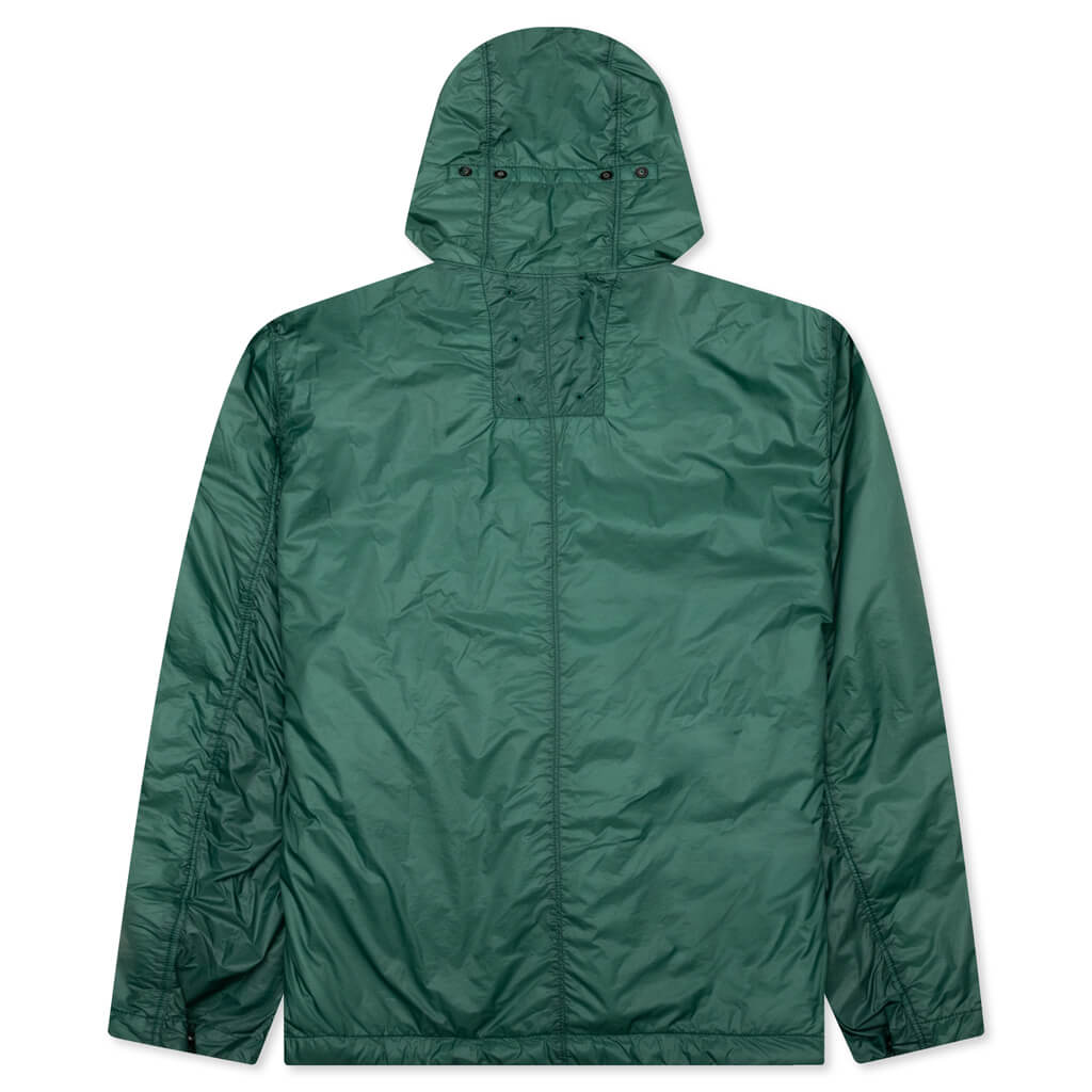 Packable Hooded Jacket - Bottle Green – Feature