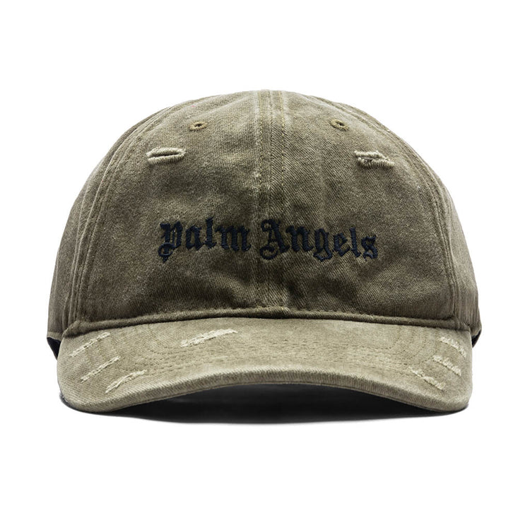 Ripped Logo Cap - Military/Navy Blue – Feature