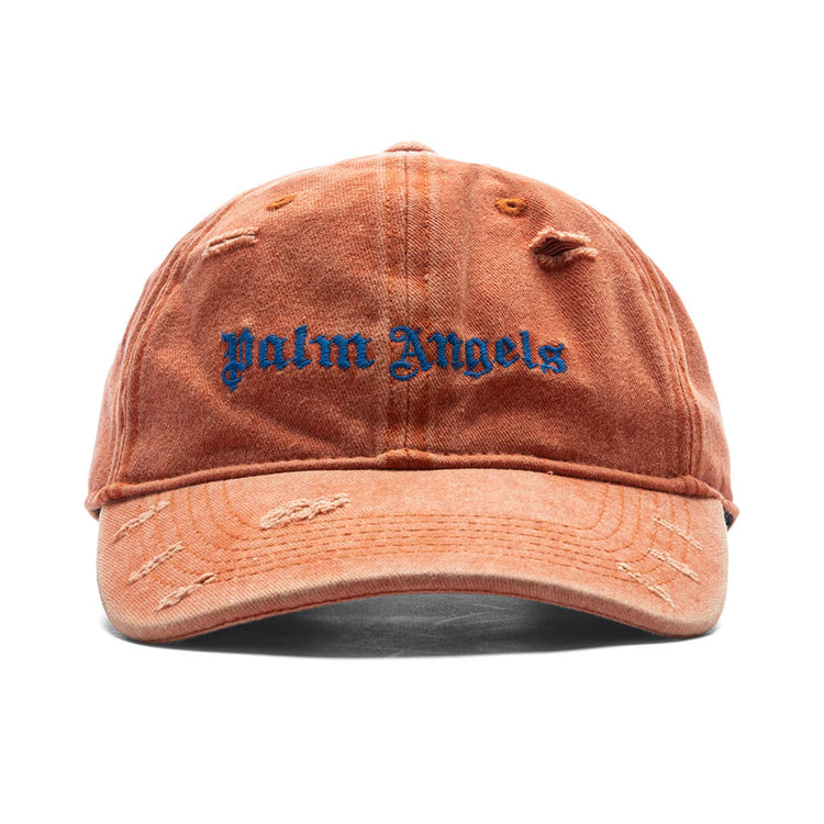 Ripped Logo Cap - Orange/Blue – Feature
