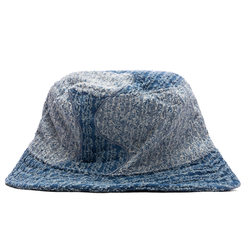 Panel Bucket Hat - Indigo – Feature