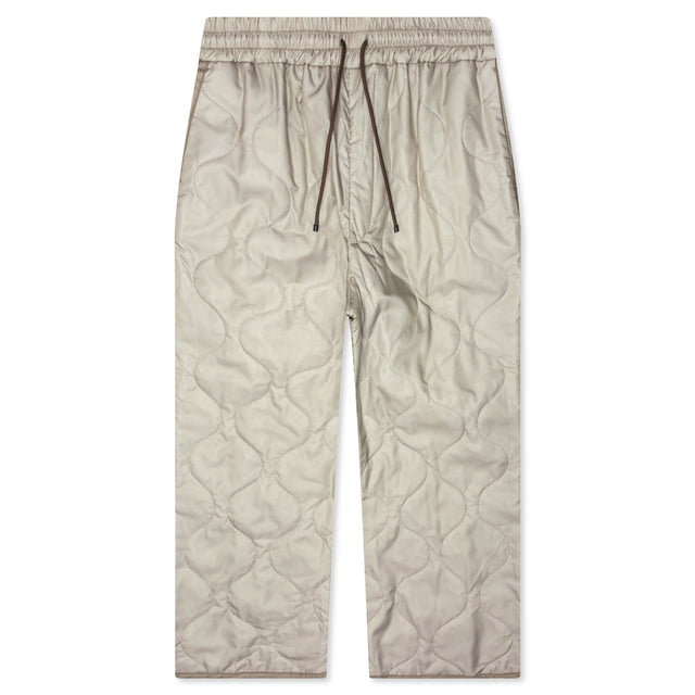 Pleaded Padded Pants - Sand – Feature