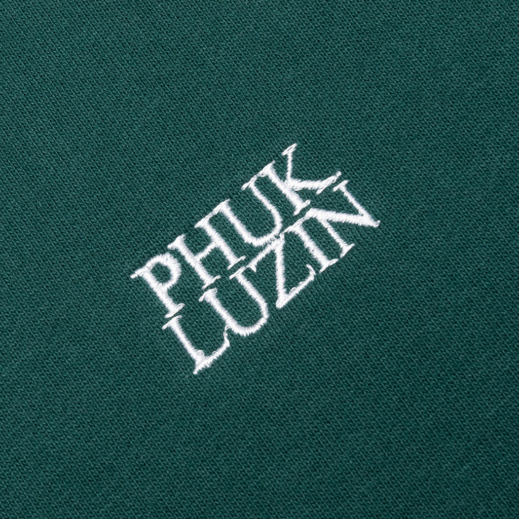 Phuk Luzin Collared Sweatshirt - Spruce – Feature