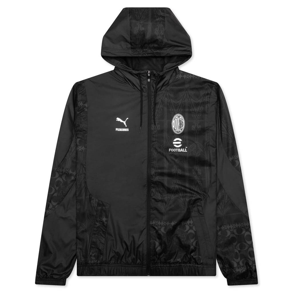 Puma AC Milan x Pleasures Prematch Jacket - Black – Feature