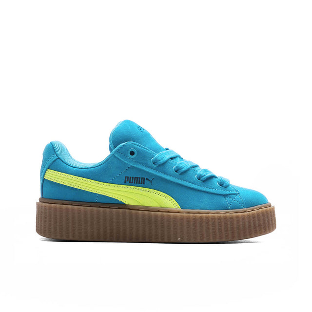 Puma x Fenty Creeper Phatty Juniors' - Speed Blue/Lime Pow/Gum – Feature