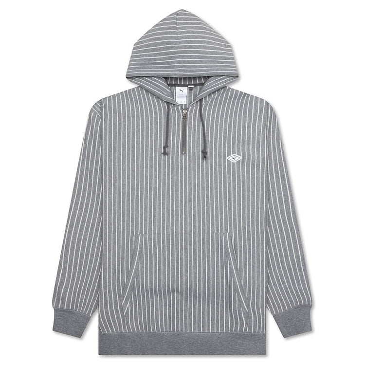 Puma x Nanamica Striped Hoodie - Grey – Feature