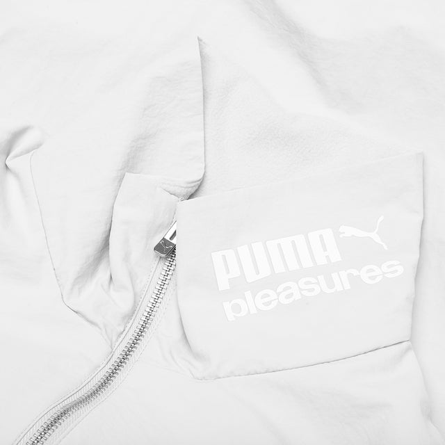 Puma x Pleasures Cellerator Track Jacket - Glacial Grey – Feature