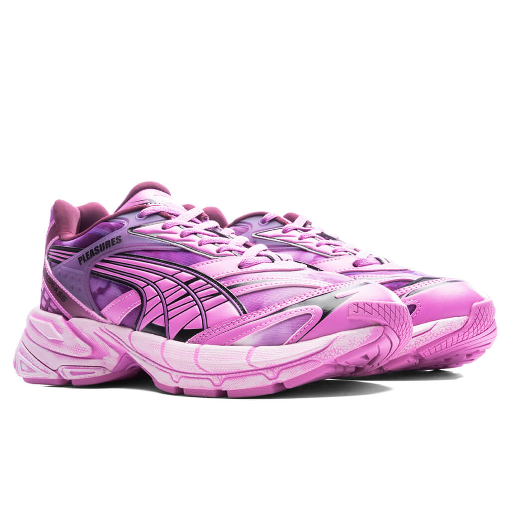 Puma x Pleasures Velophasis Overdyed - Grape Wine/Mauve Pop – Feature