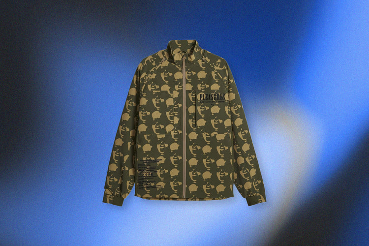 Puma x Pleasures Zip-Off Jacket - Chocolate Chip – Feature