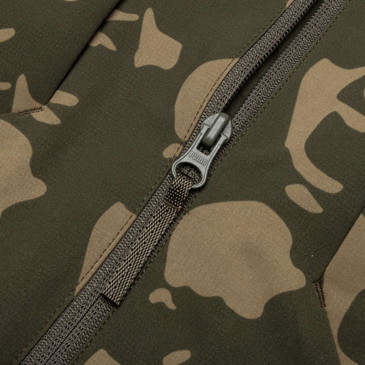 Puma x Pleasures Zip-Off Jacket - Chocolate Chip – Feature