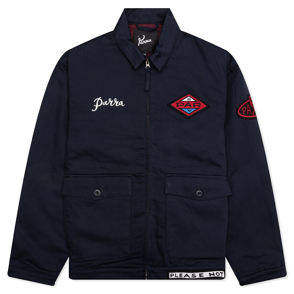 Pumping Gas Jacket - Navy Blue – Feature
