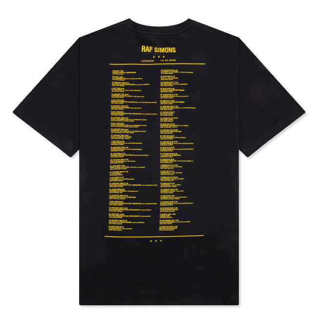 Tour T-Shirt - Black – Feature