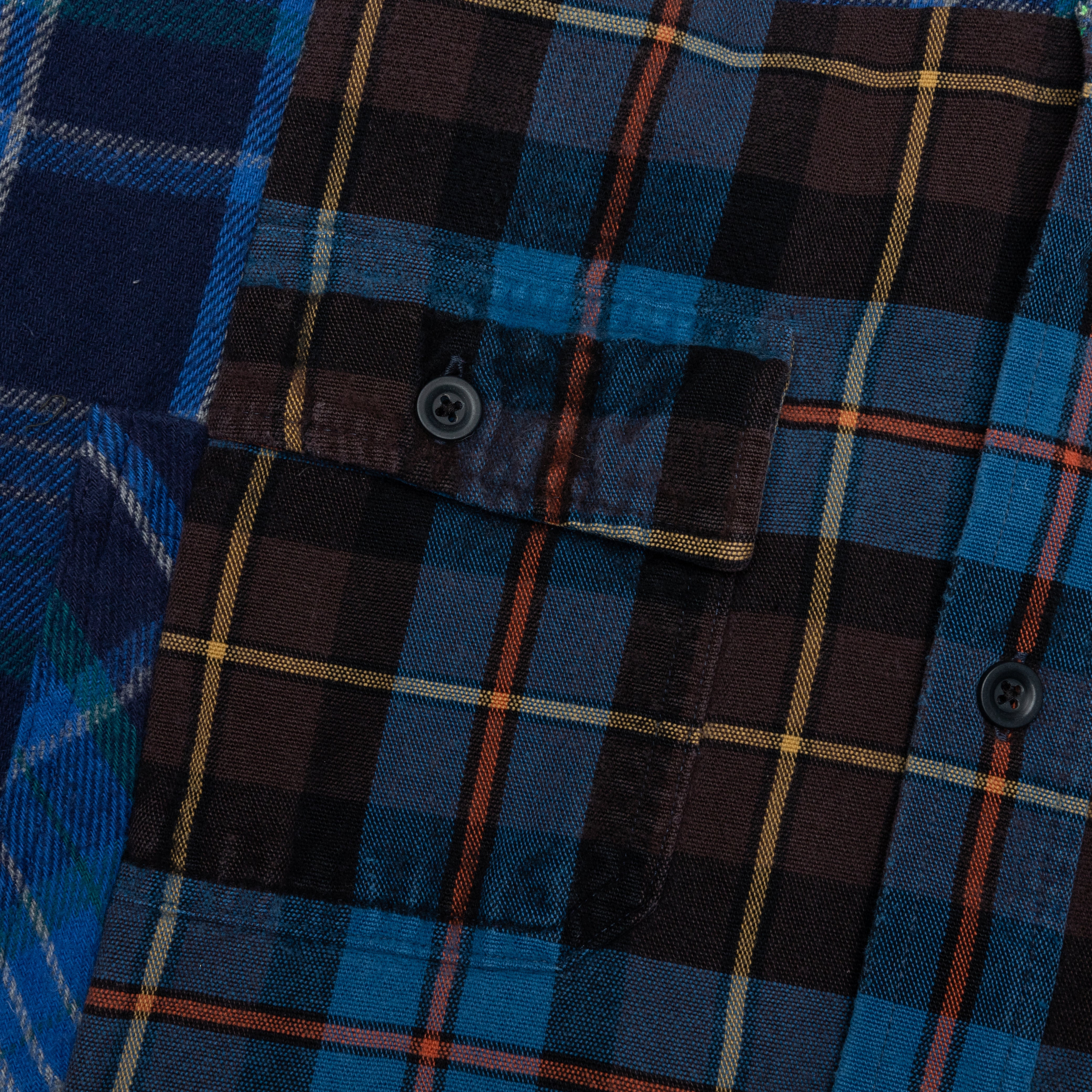 Re-Tartan Flannel Shirt - Multi – Feature