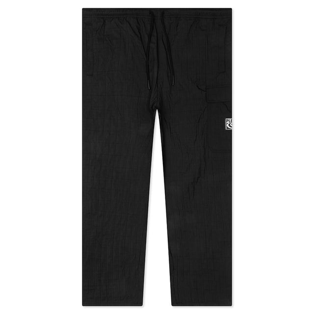 Rescue Pleated Cargo Pants - Black – Feature
