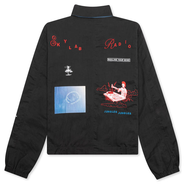 Jungles Reversible Skylab Radio Jacket - Black – Feature
