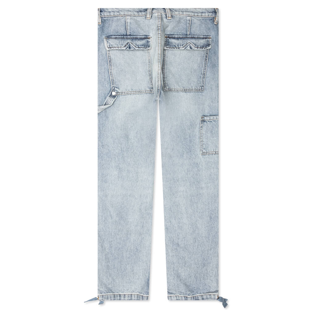 Reza Denim Double Knee Pant - Indigo – Feature