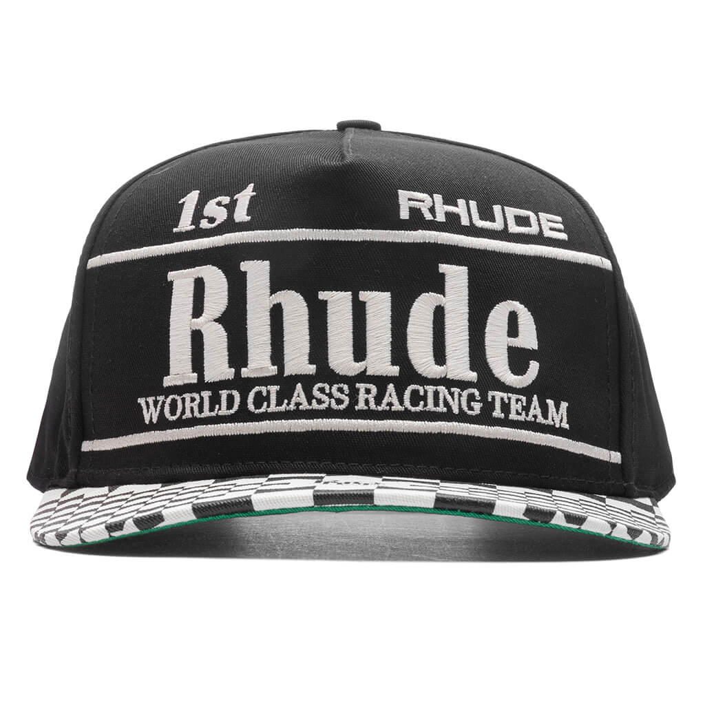 Finish Line Hat - Black/White – Feature