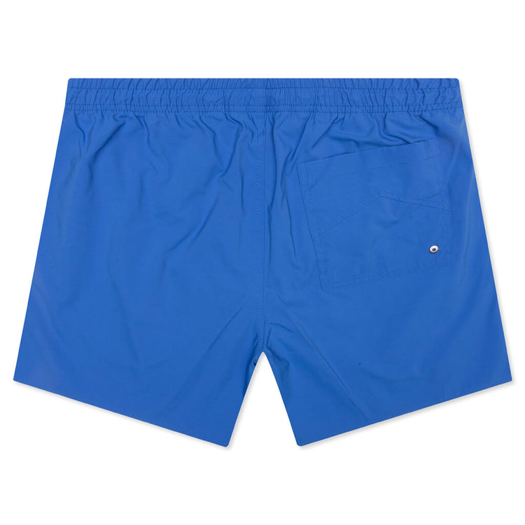 Logo Swim Trunks - Blue – Feature