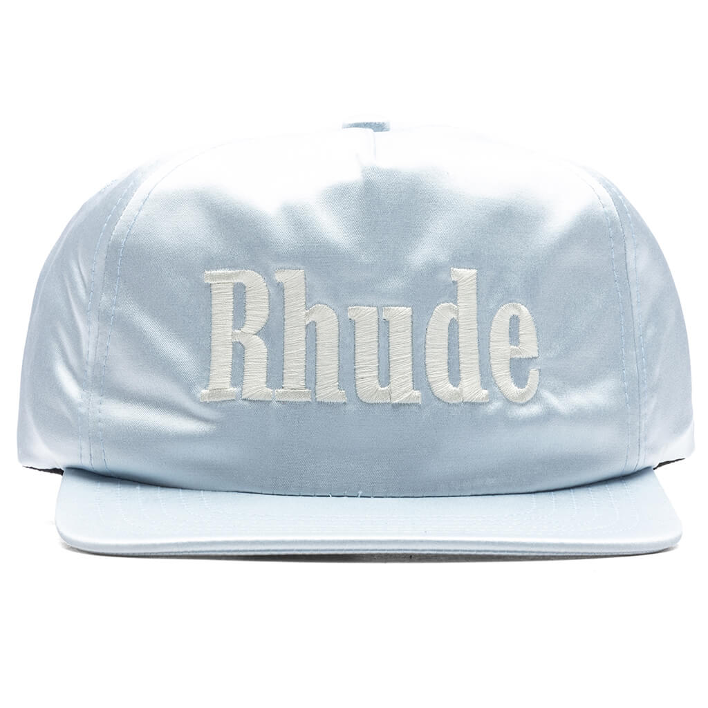 Satin Logo Hat - Sky Blue – Feature