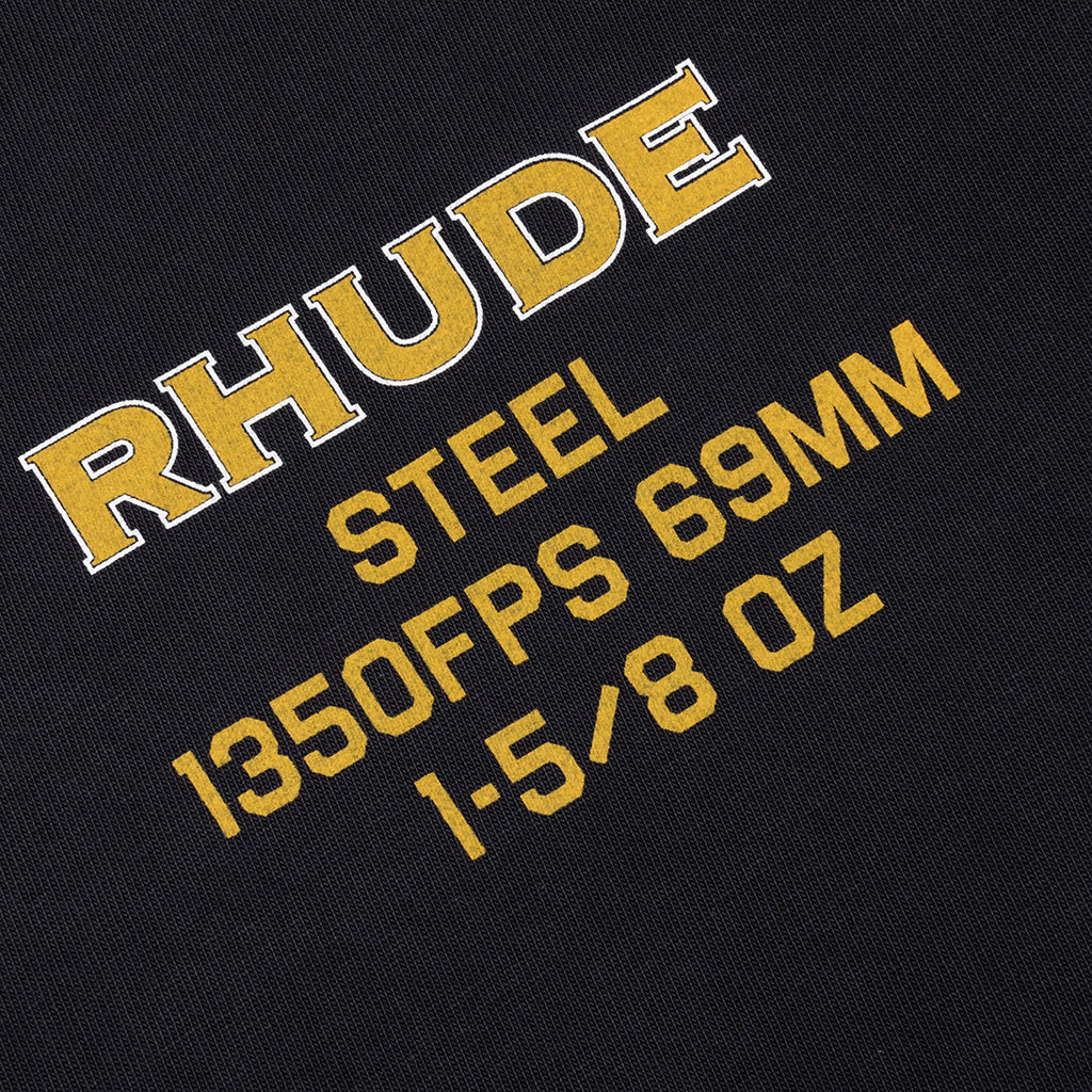 Rhude Steel L/S Tee - Vintage Black – Feature