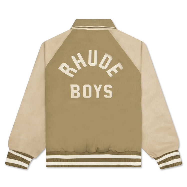 Twill Rhude Boys Bomber - Beige – Feature