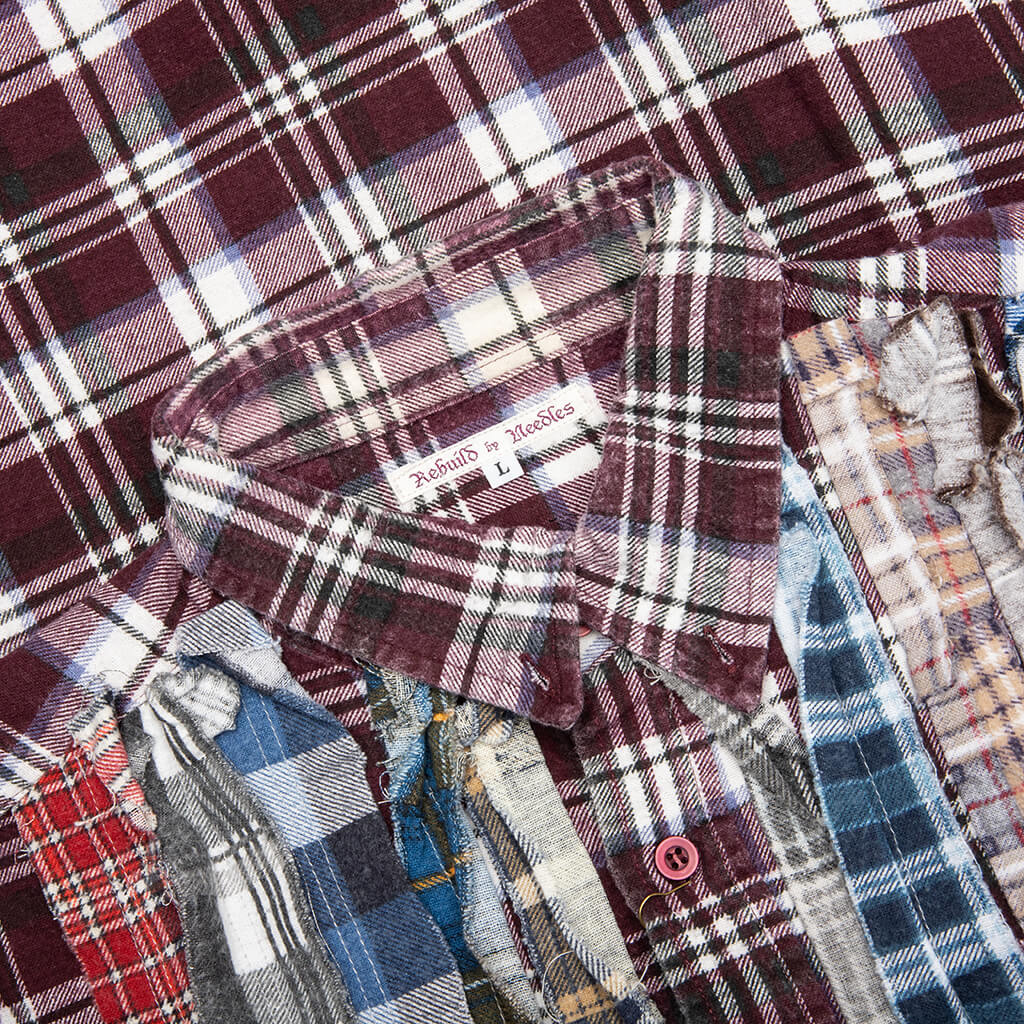 Ribbon Flannel Shirt - Assorted – Feature