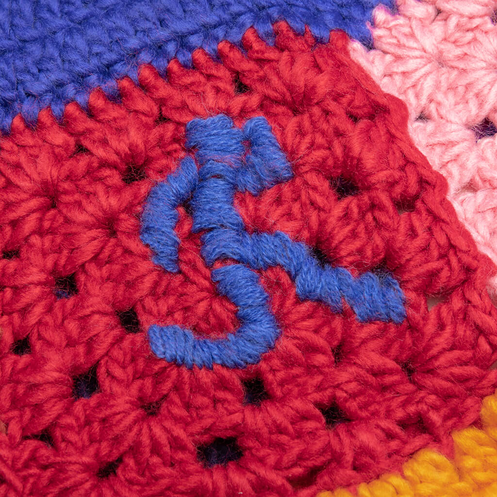 Running Man Crochet Hat - Multi – Feature