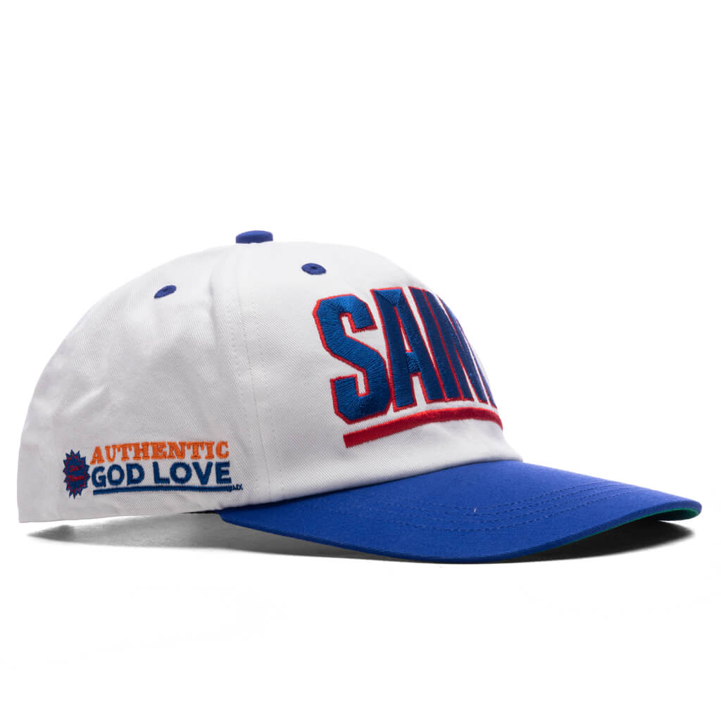 Saint Cap - White/Blue – Feature