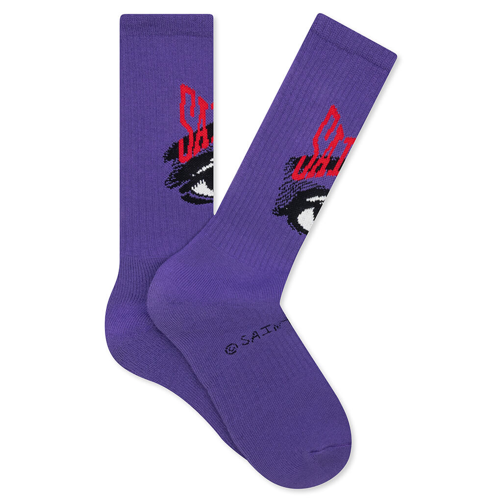 Eye Socks - Purple – Feature