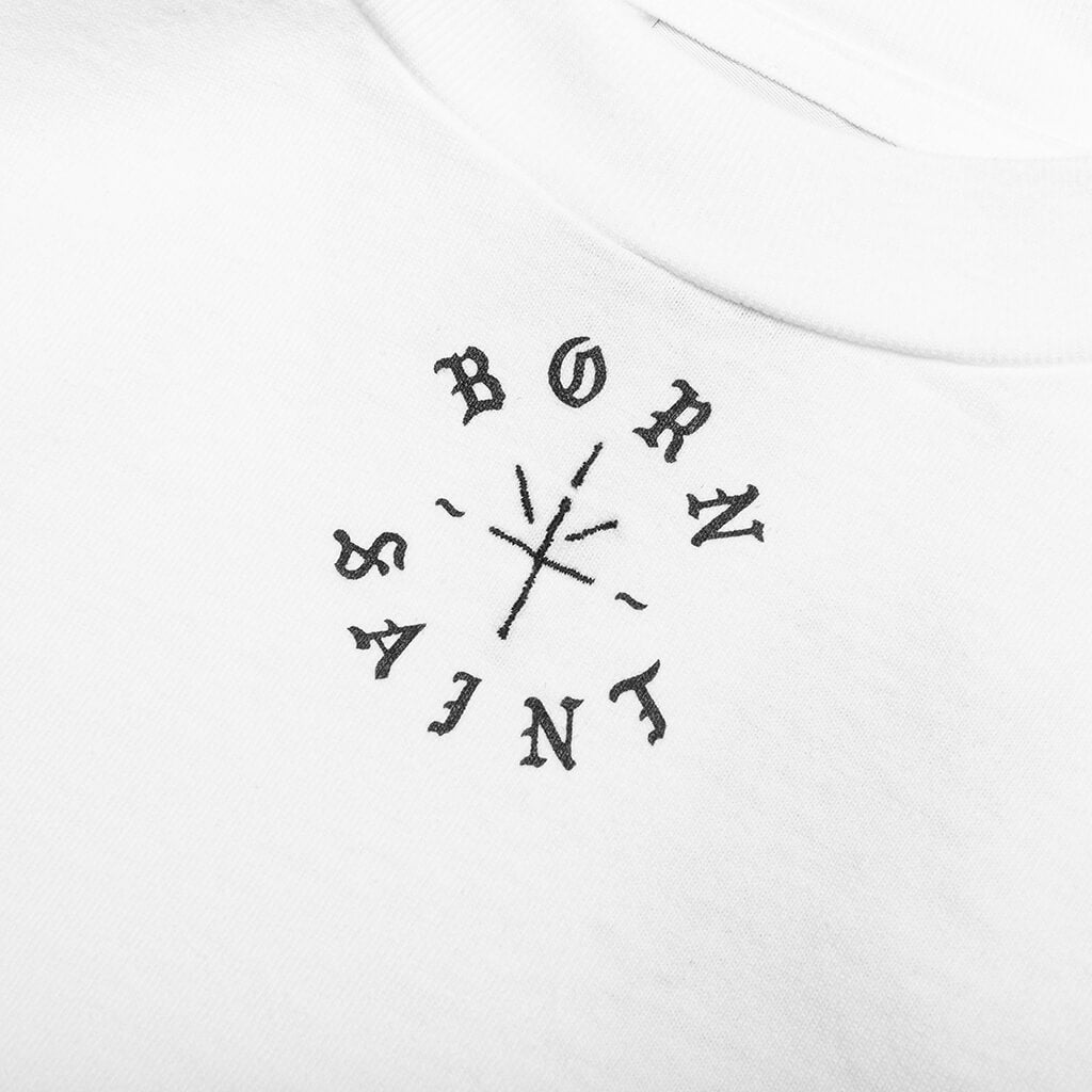 Saint Michael x Born X Raised Born Saint S/S Tee - White – Feature
