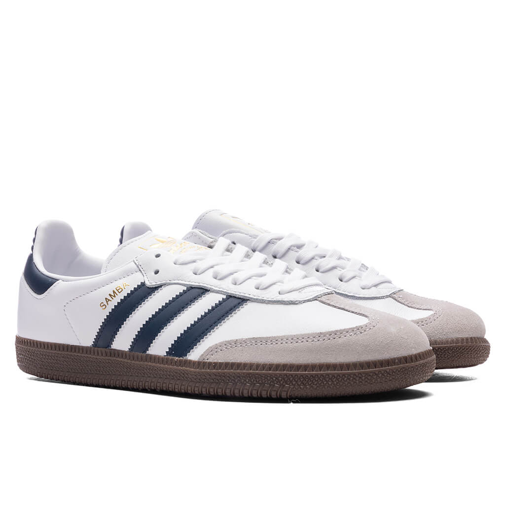 Samba OG - White/Night Indigo/Core Granite – Feature