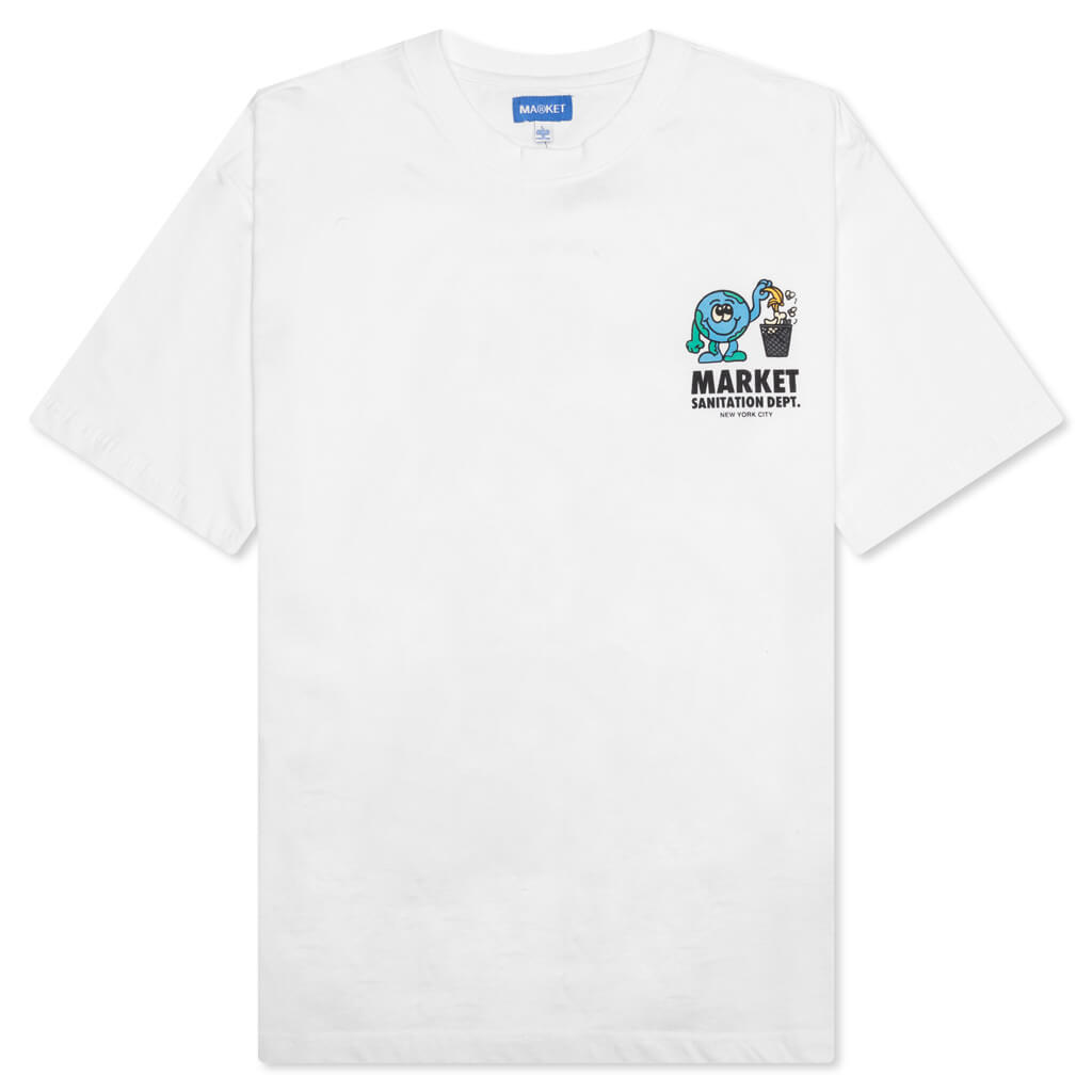 Sanitation Dept T-Shirt - White – Feature