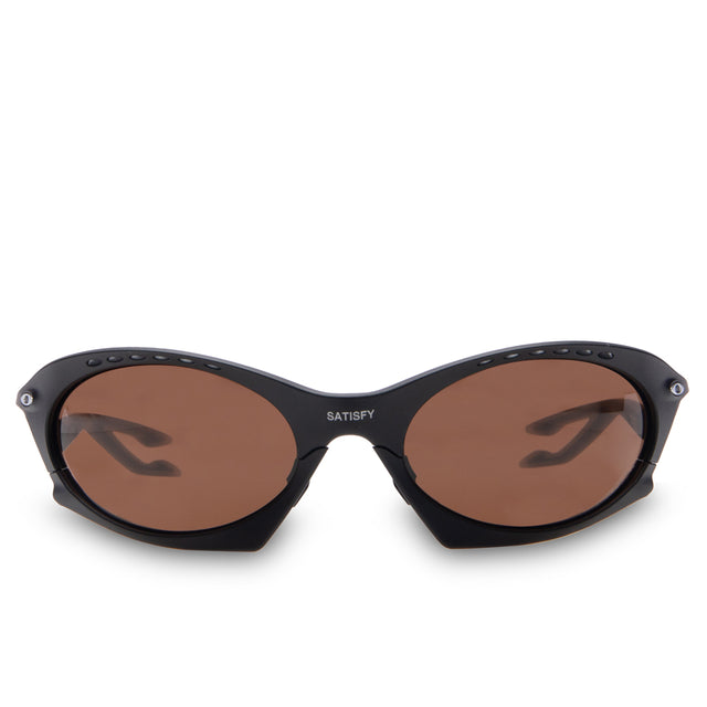 Satisfy Running x Oakley Plantaris - Matte Black/Prizm Bronze – Feature