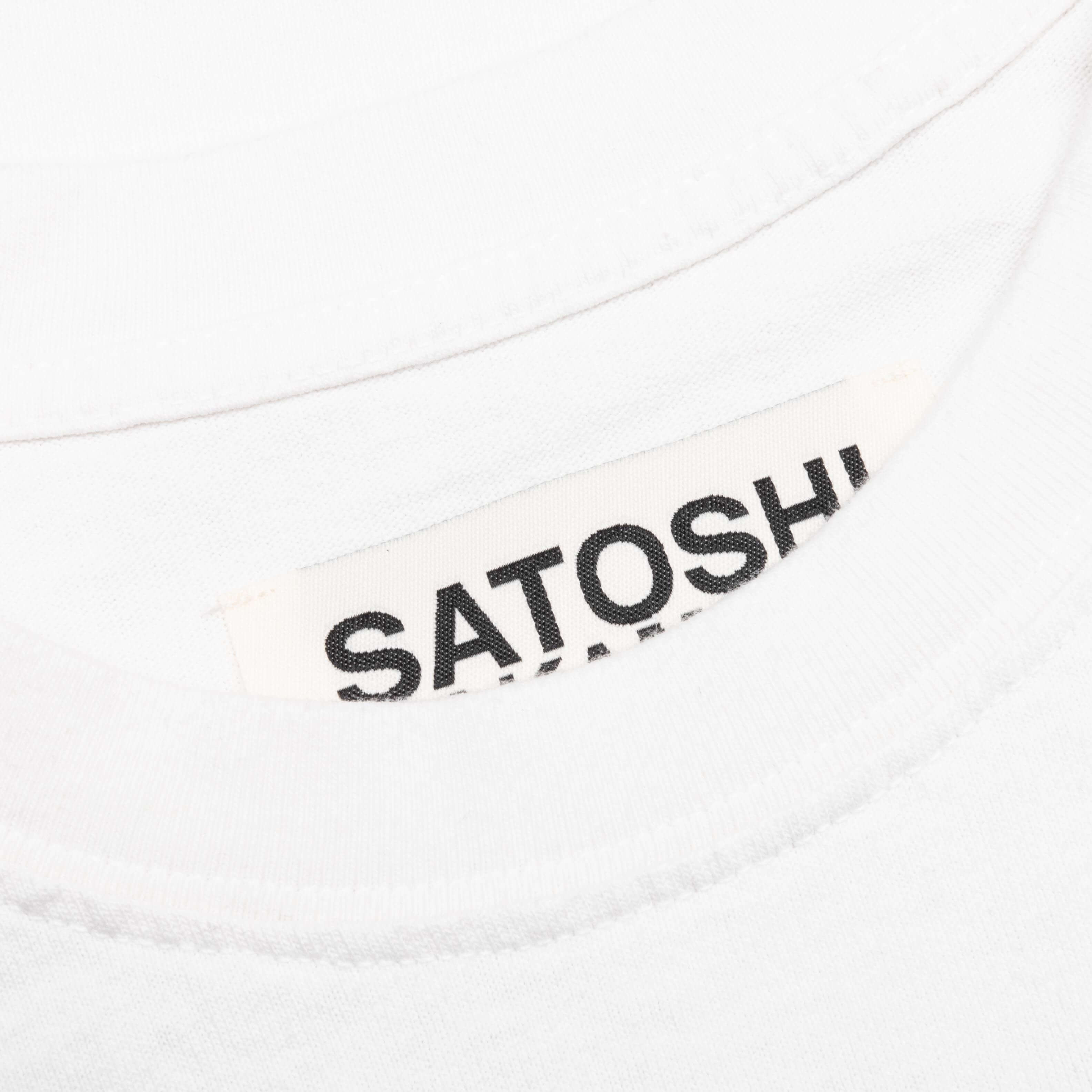 Satoshi Wrap-Around Tee - White – Feature