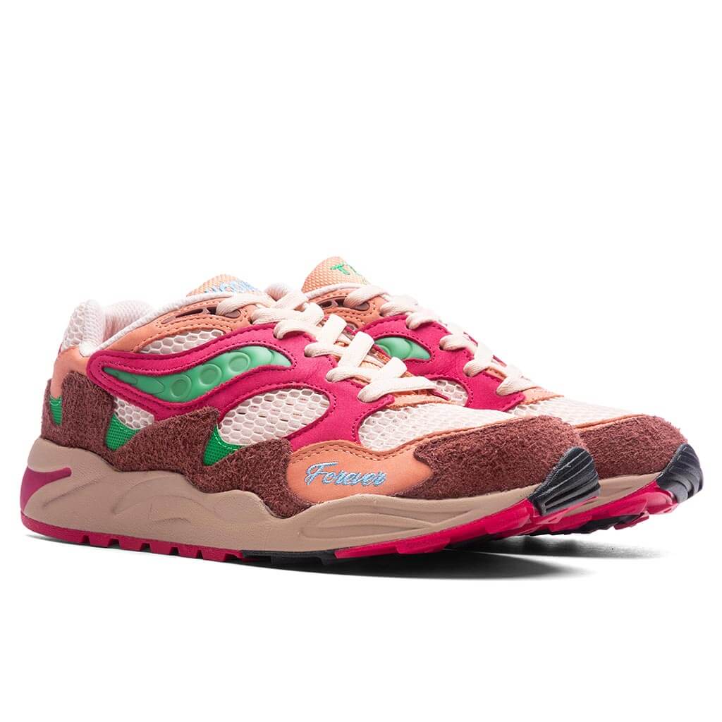 Saucony x Jae Tips Grid Shadow 2 - Brown – Feature