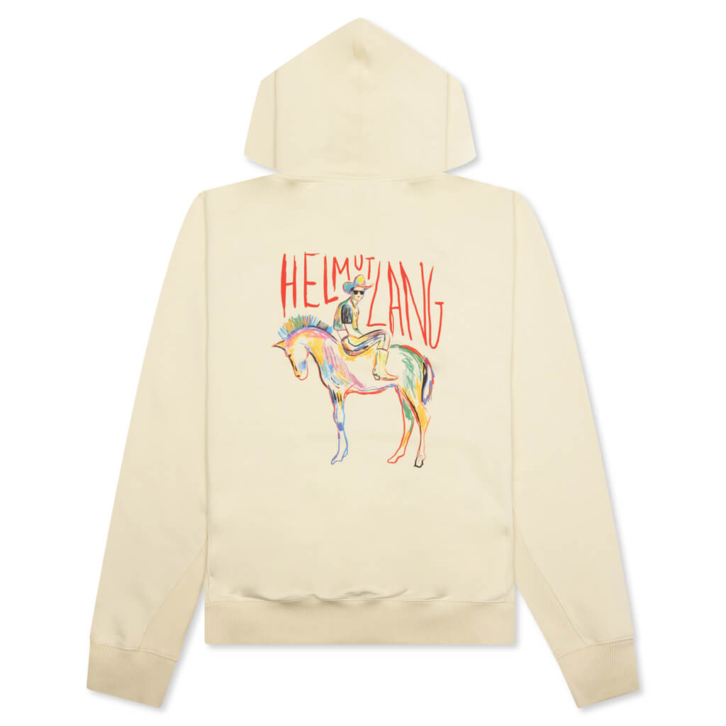 Scribble Logo Hoodie - Stone – Feature