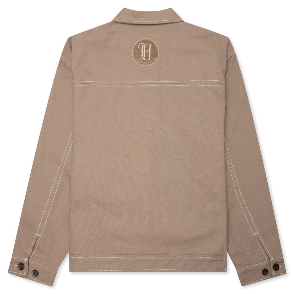 Script Carpenter Jacket - Light Brown – Feature