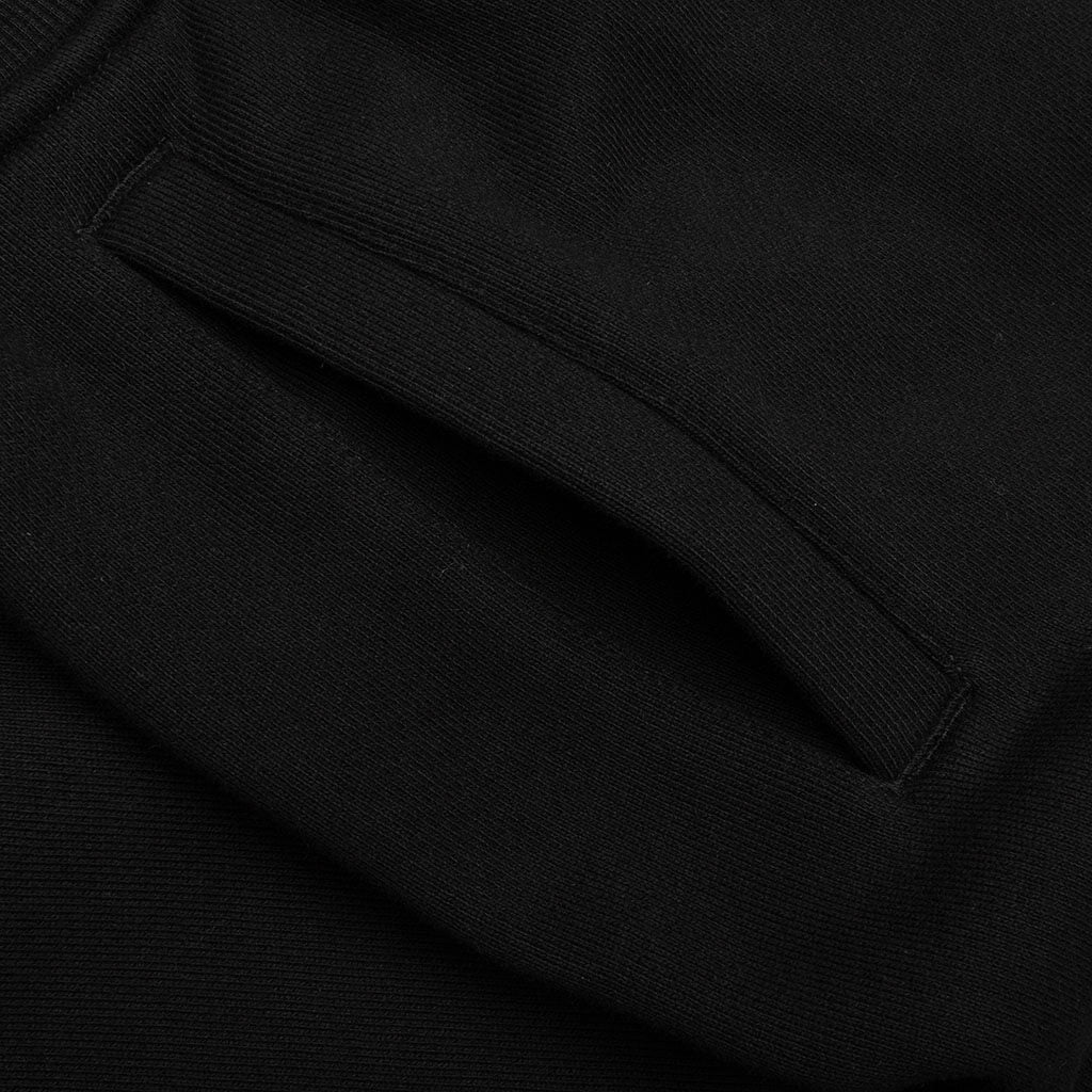 Script Embroidered Sweats - Black – Feature