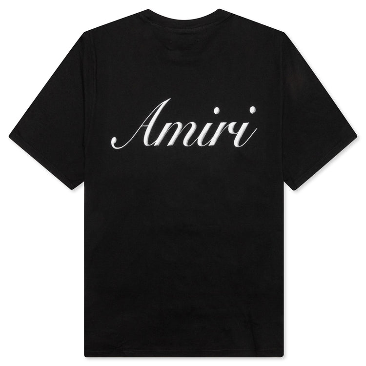 Script Logo Tee - Black – Feature