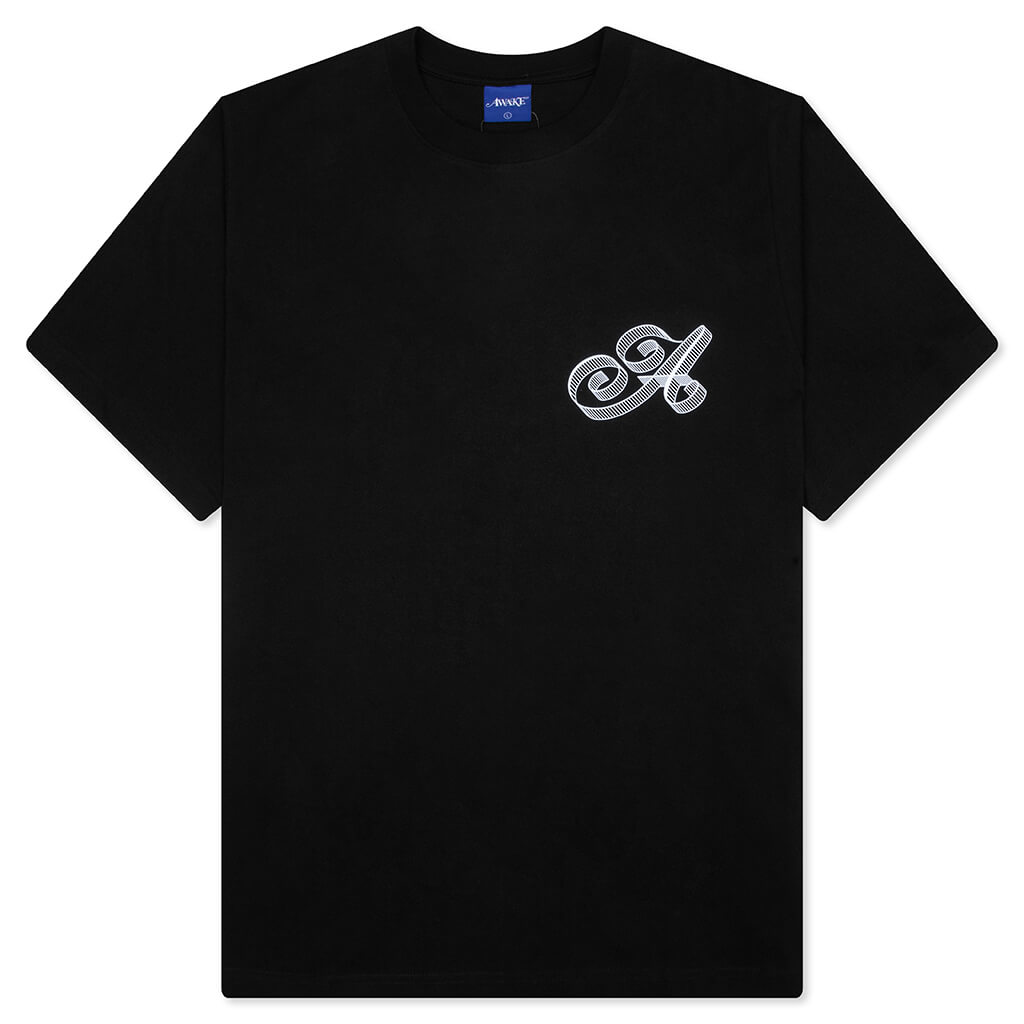 Script Tee - Black – Feature