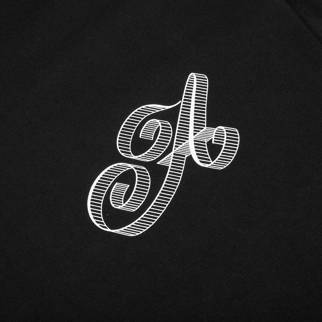 Script Tee - Black – Feature