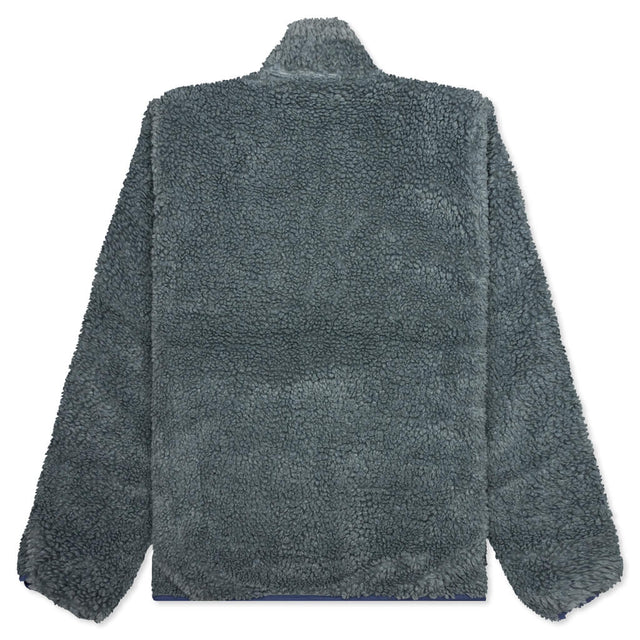 Sherpa Reversible Jacket - Bluestone – Feature