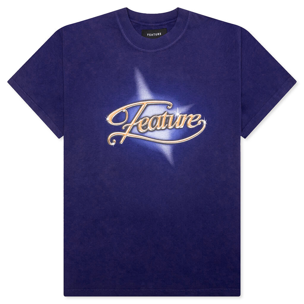 Shimmer Tee - Dazzling Blue – Feature