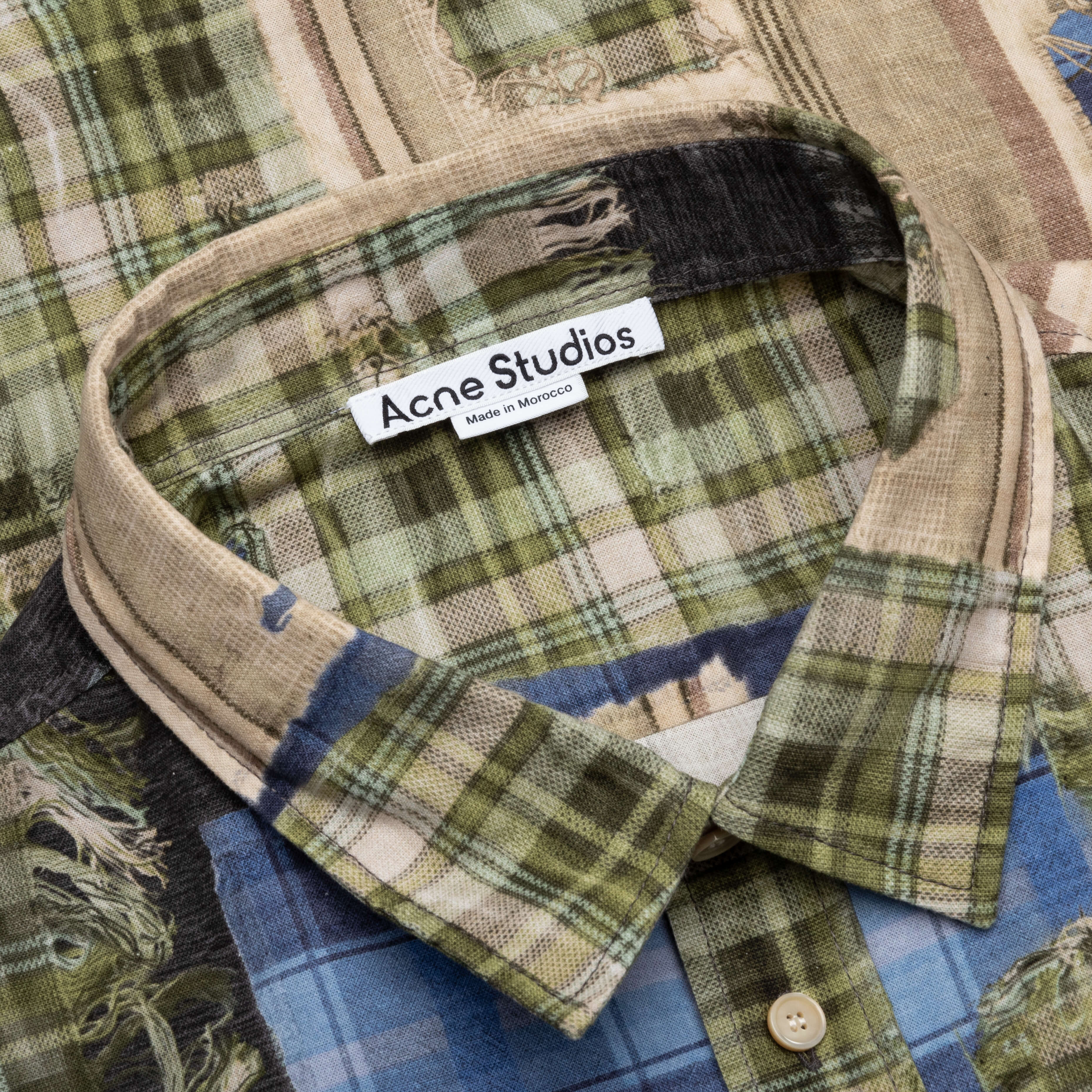 Patchwork Flannel - Green/Multi – Feature