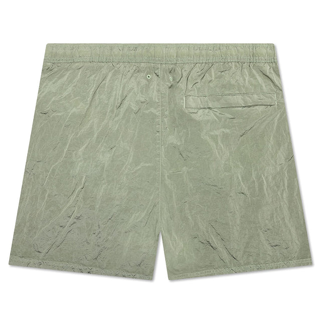 Nylon Metal Shorts - Light Green – Feature